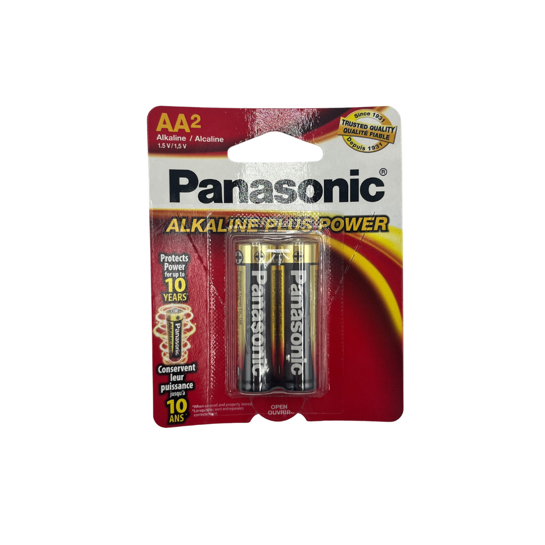 AA 2/cd Battery ALK Panasonic – Aiton Drug Co