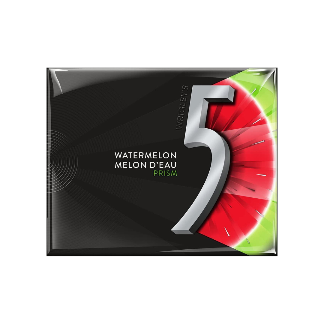 Five Prism Watermelon Gum SF Wrigley 15's 10/bx – Aiton Drug Co