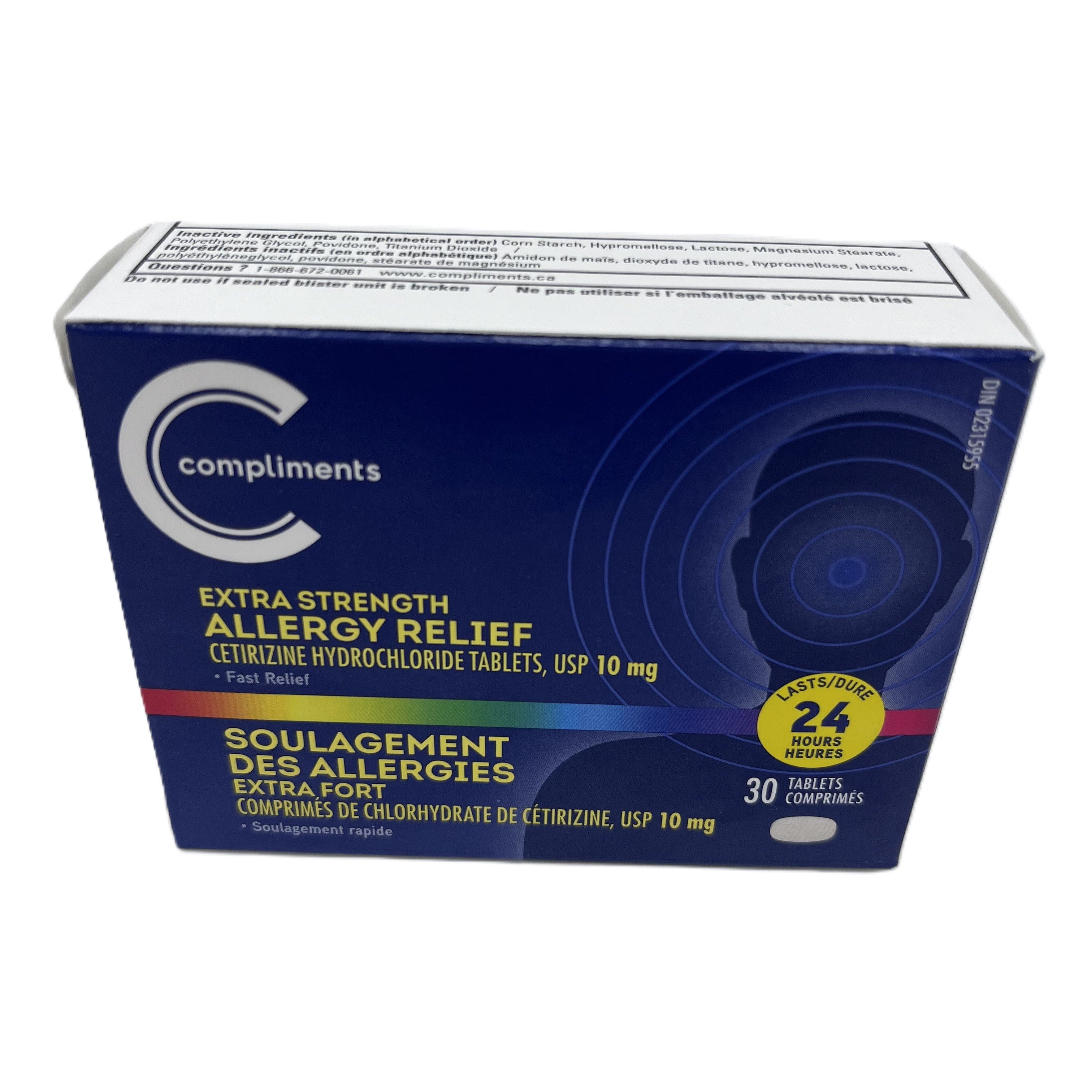 Comp Allergy Tabs XS 10mg 30's – Aiton Drug Co