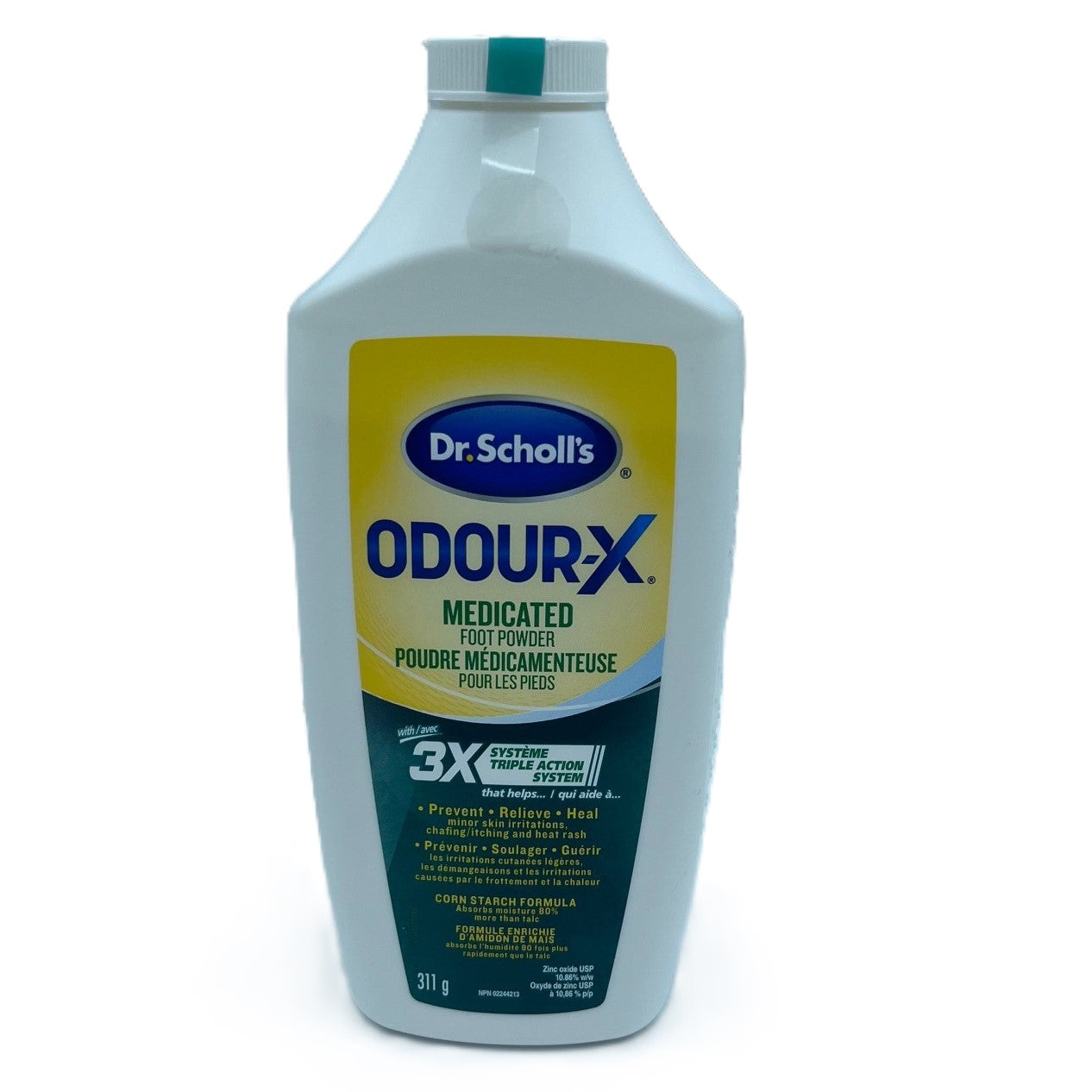 Dr. Scholl's Odour-X Medicated Foot Powder 311g – Aiton Drug Co