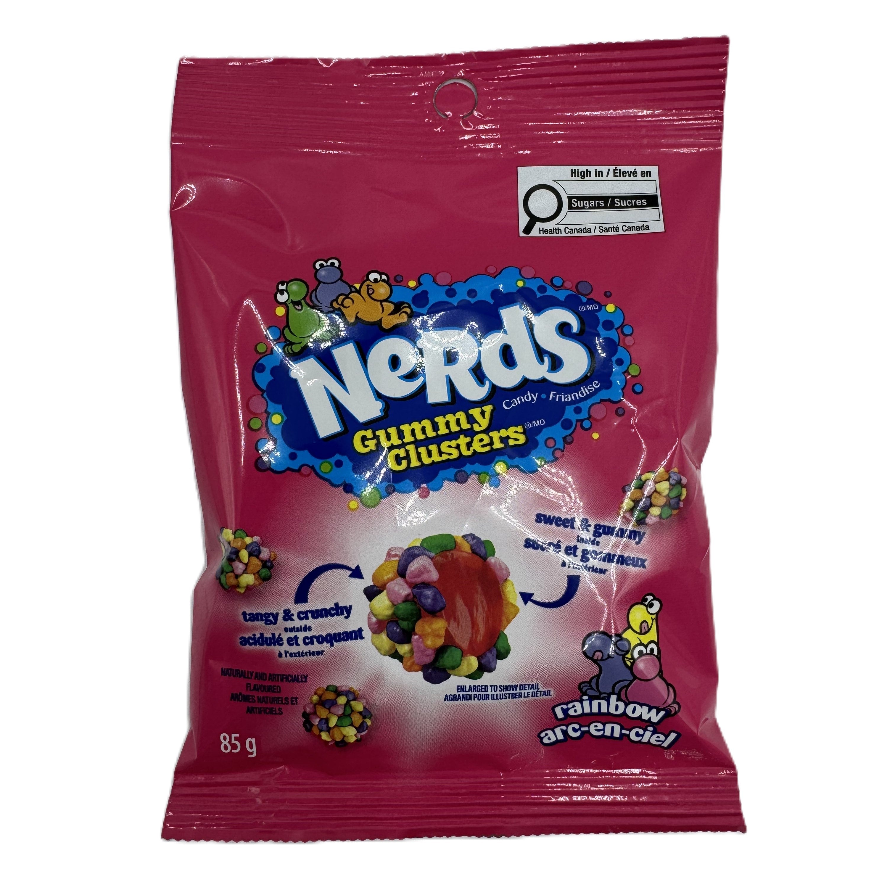 Nerds Gummy Clusters Rainbow 85g 12/cs – Aiton Drug Co
