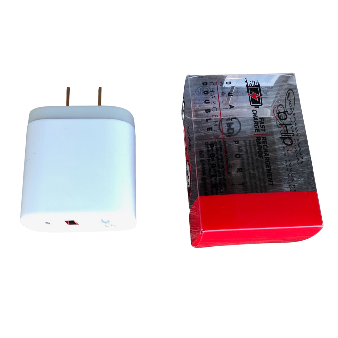 4049 BHip Fast Charge Dual Port Wall Charger C/USB – Aiton Drug Co