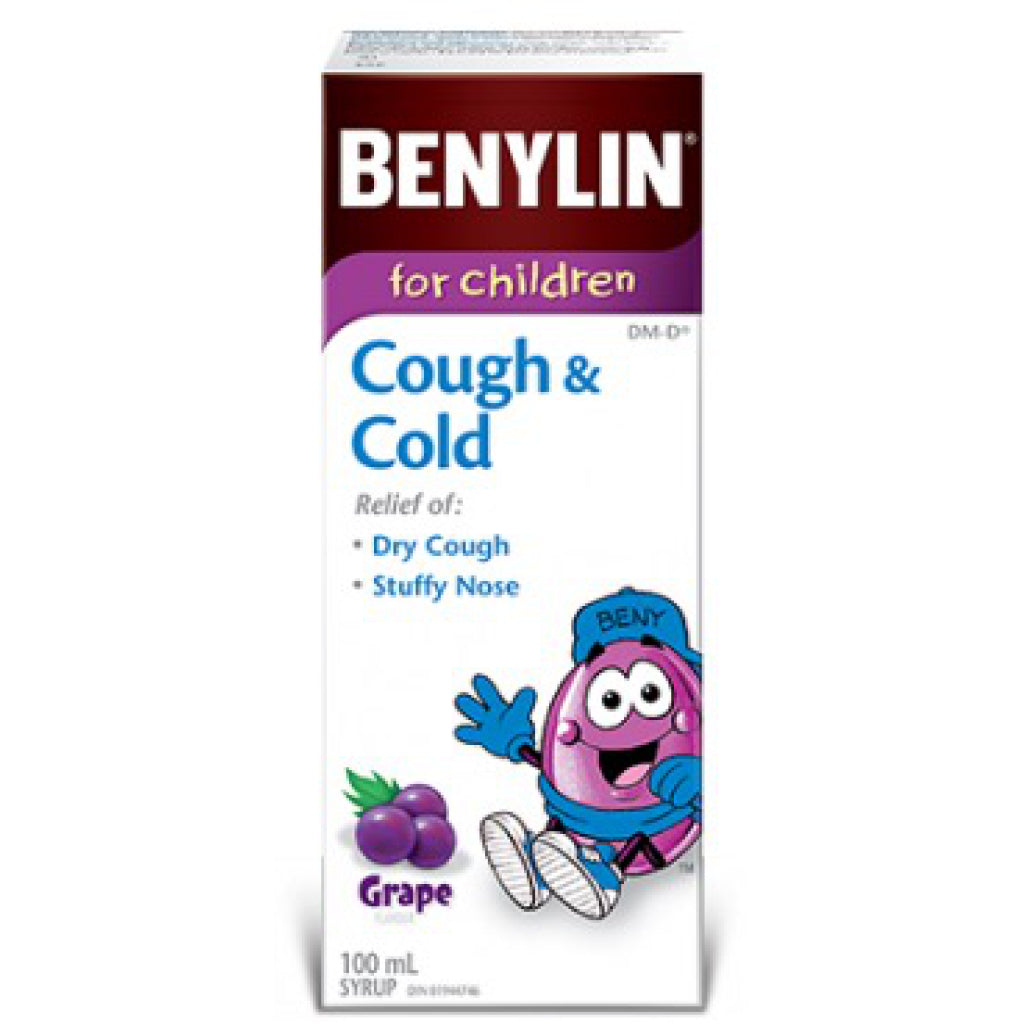 Benylin DM Child 100 ml Grape – Aiton Drug Co