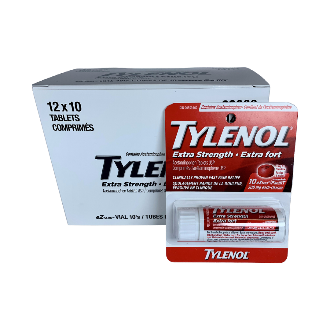 Tylenol Tabs XS 10's 500 mg – Aiton Drug Co