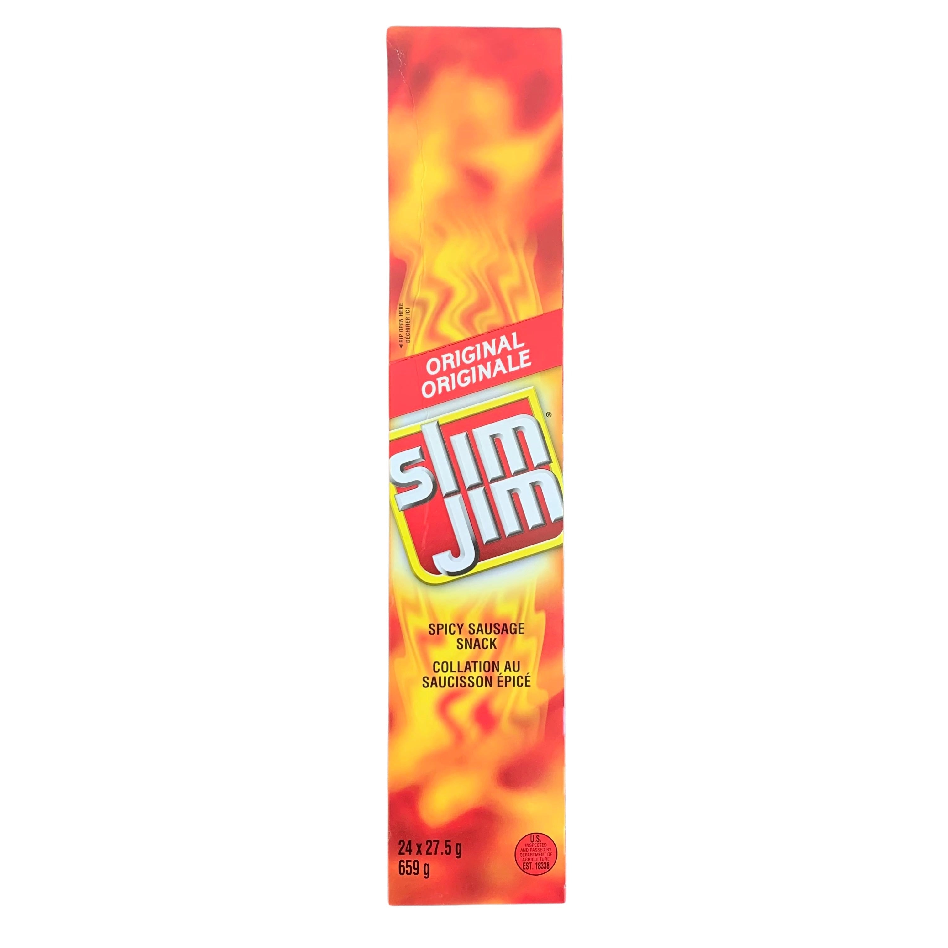 Slim Jim Giant Original 27.5g 24/bx – Aiton Drug Co